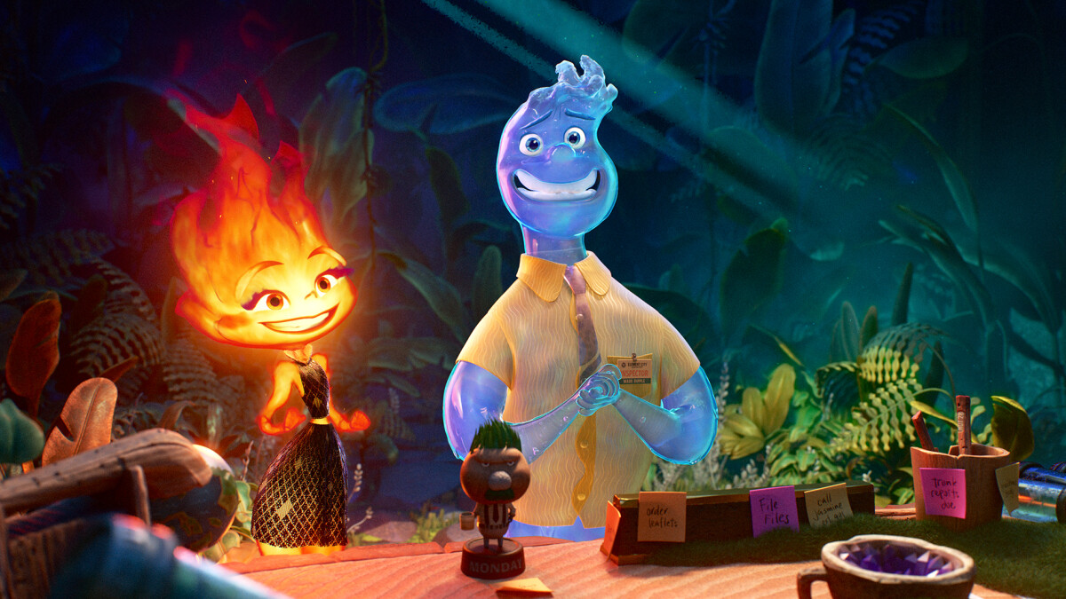 Elemental auf Disney+: Feuer trifft auf Wasser - neuer Pixar-Spaß nun ...