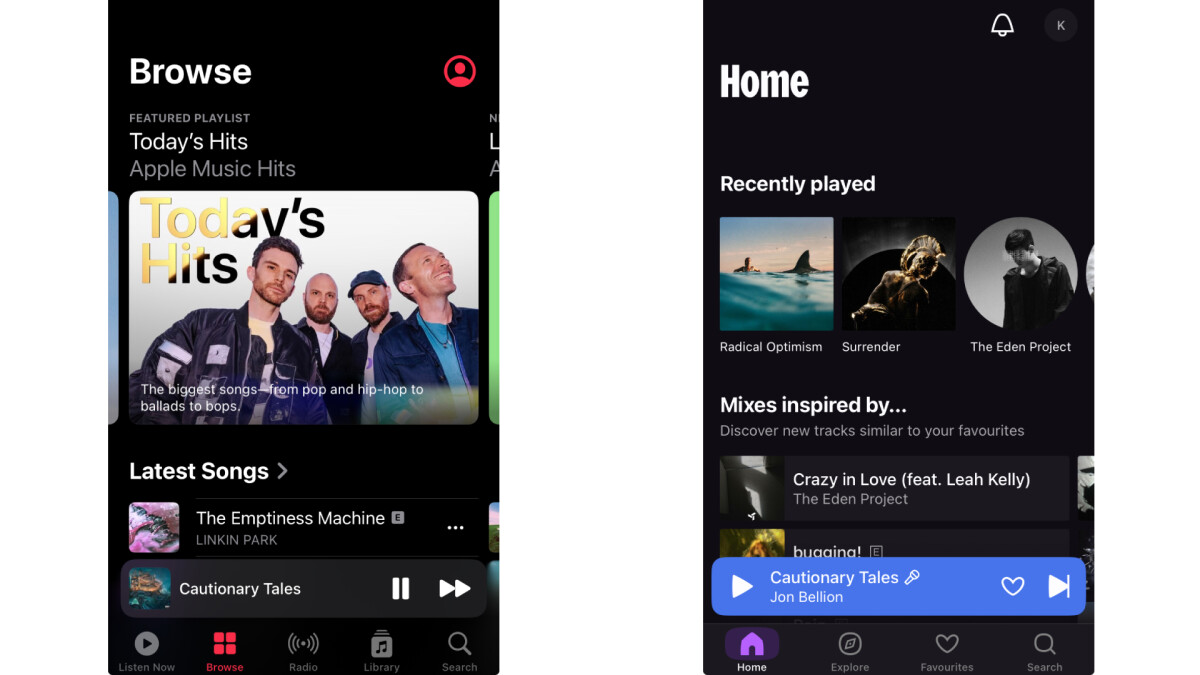 Apple Music vs. Deezer: Eine gute Wahl sind beide, aber ein Dienst ...