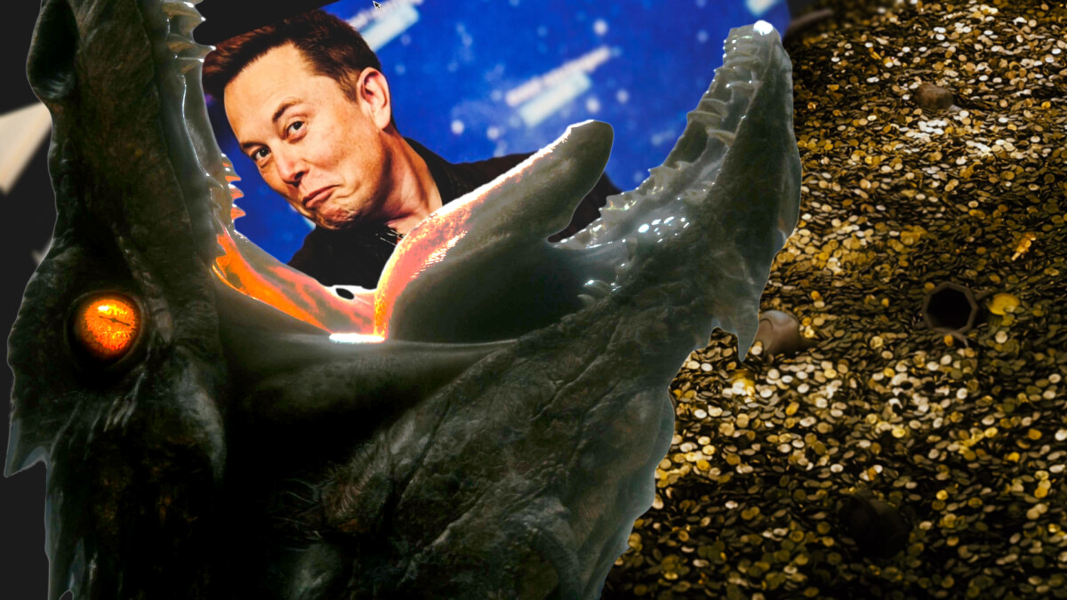 Herr der Ringe: Drache mit Berg voll Gold gegen Tech-Milliardär - Elon Musk ist sechsmal reicher ...