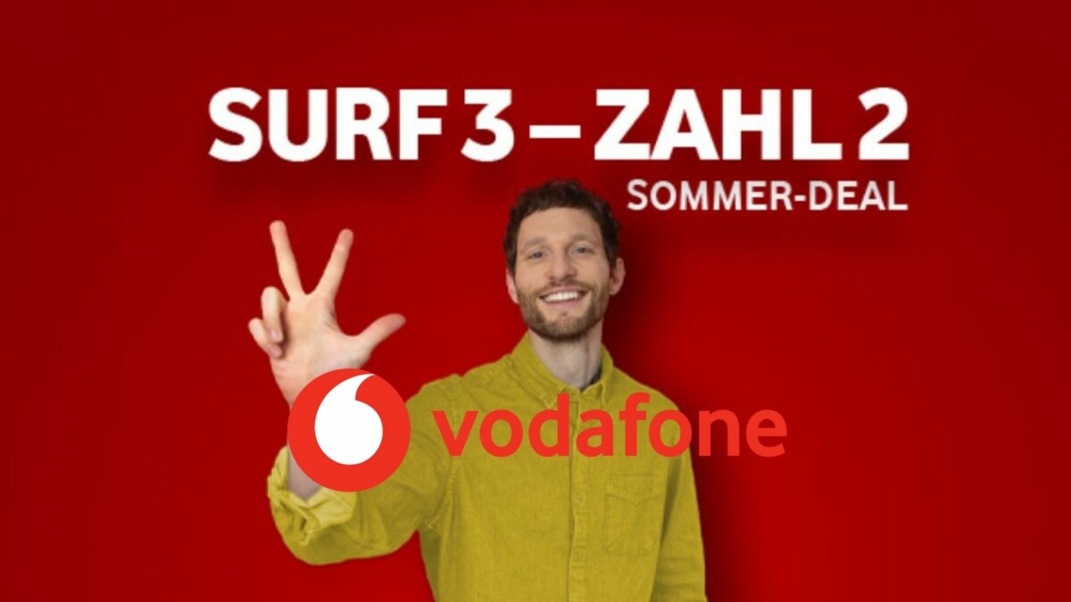 Bis zum 10. September: 3 Monate Vodafone-Prepaid nutzen, aber nur 2 ...