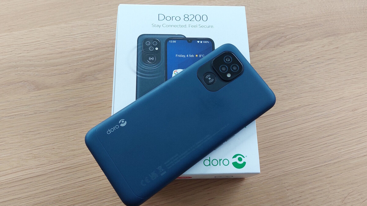 Doro 8200 im Test: Das einfache Senioren-Smartphone aus Schweden | NETZWELT