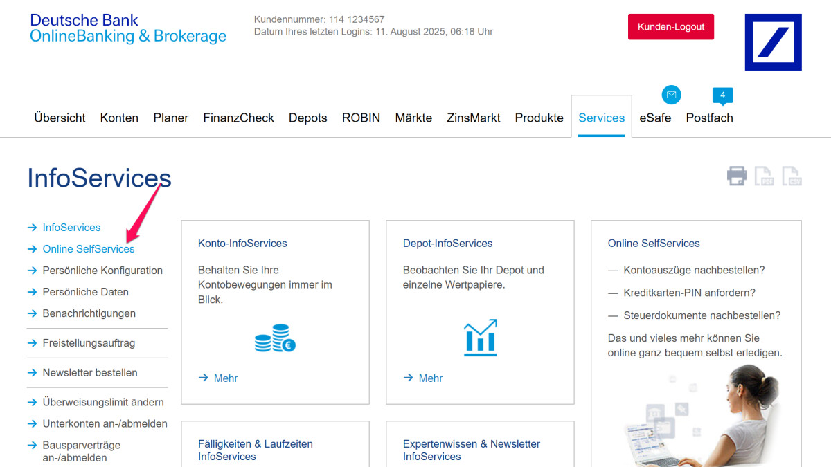 Umstellung bei der Deutschen Bank: Online-Zahlungen nur nach ...