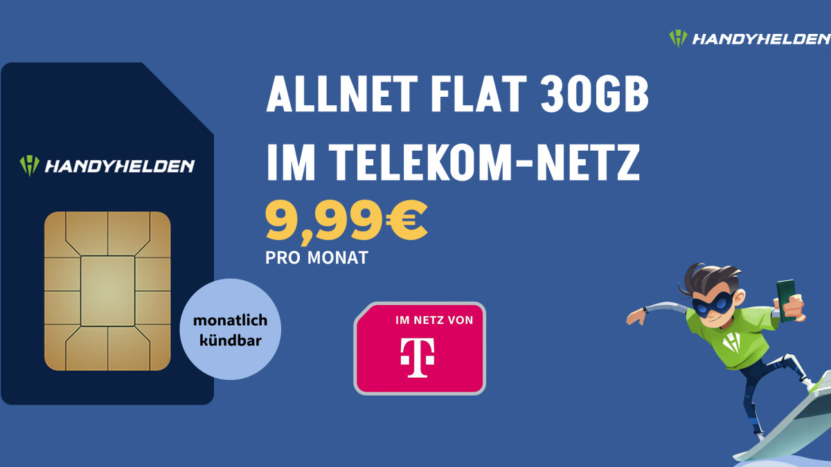 Preiskracher im Telekom-Netz: D1-Flatrate mit 30 GB Datenvolumen zum Prime-Day-Preis - monatlich ...