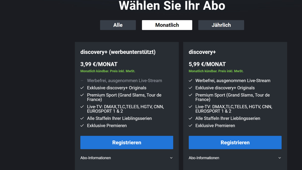 Discovery+ Registrierung: So könnt ihr einen Account bei dem Streamingdienst erstellen | NETZWELT