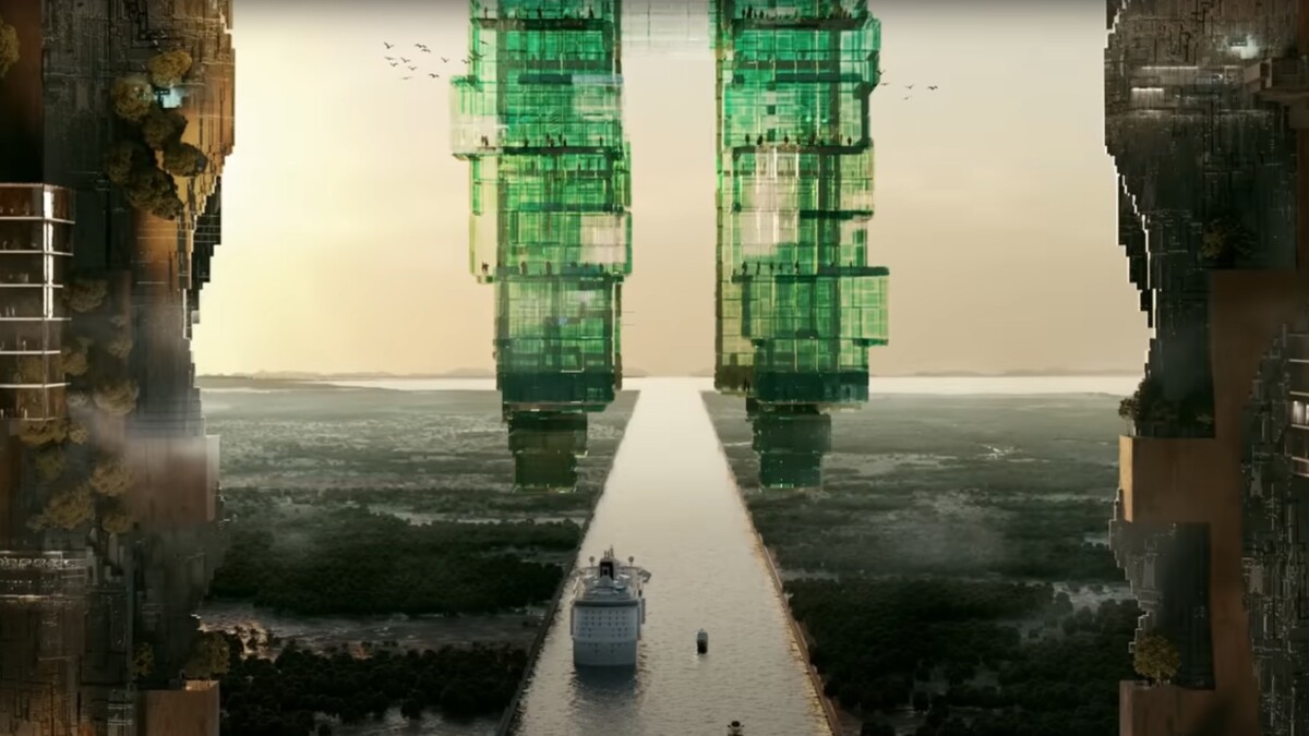 The Line: Video dokumentiert Baufortschritt am 170 Kilometer langen ...