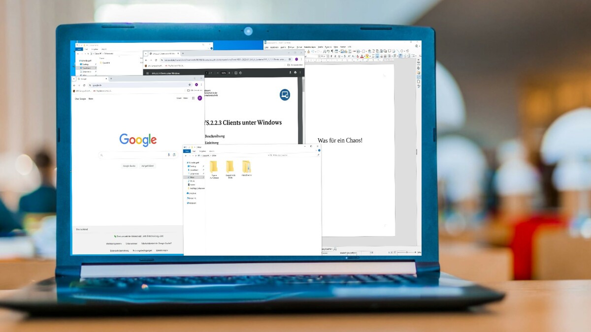 Anti-Chaos-Funktion für Windows 10 und 11: Mit nur zwei Tasten räumt ...