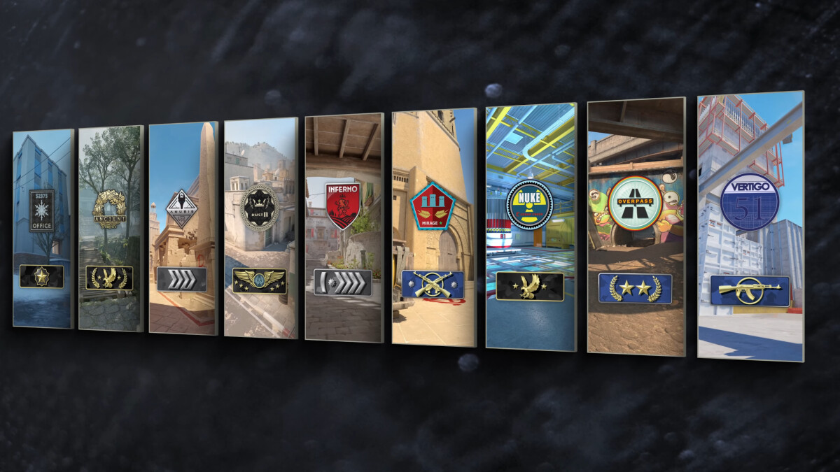 Counter-Strike 2: Karten-spezifische Ränge für den kompetitiven Modus - So sehen die Änderungen ...
