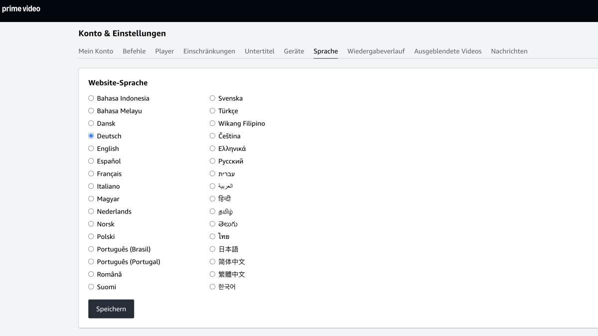 Amazon Prime Video: Sprache ändern und Inhalte auf Deutsch streamen ...