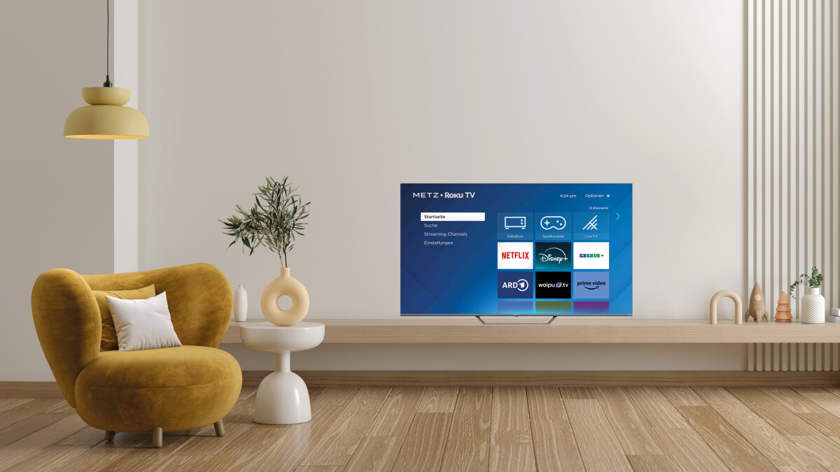 Metz blue bringt neuen Roku TV mit QLED-Panel auf den Markt | NETZWELT