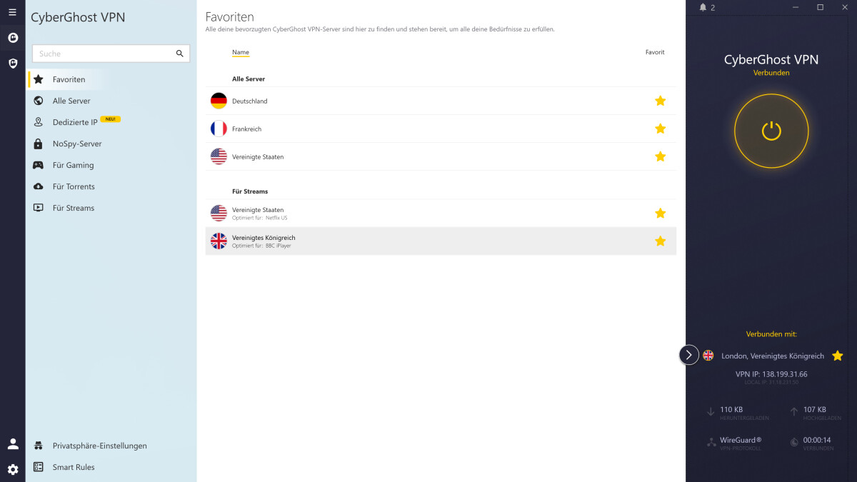 Bestes VPN für Großbritannien: So bekommt ihr eine englische IP-Adresse ...