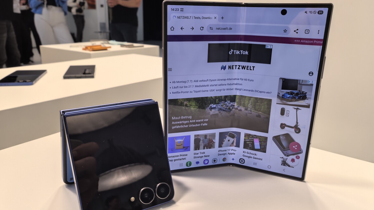 Günstiger, dünner, besser: Samsung stellt Galaxy Z Fold7, Flip7 und Flip7 FE vor | NETZWELT