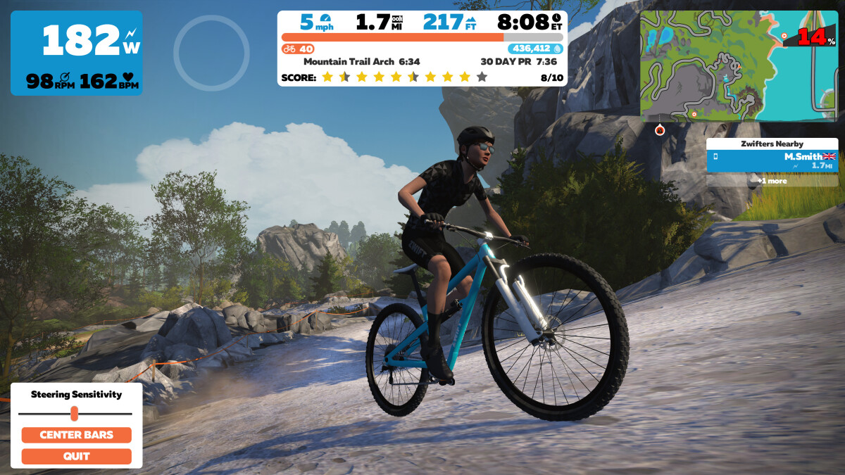 Zwift einrichten: So startet ihr zu Hause ins Fitness-Abenteuer: Ingame ...