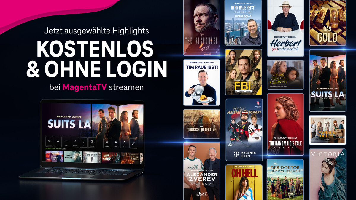 Ab 24. April: Telekom macht Magenta TV kostenlos - diese Serien seht ihr gratis | NETZWELT