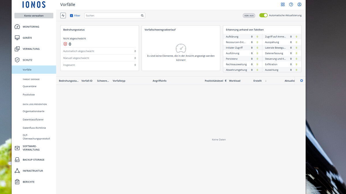 IONOS Cloud Backup im Test: Hoher Sicherheitsstandard und praktische ...