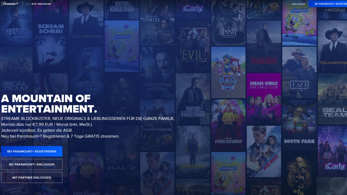 Paramount+ im Test: Kann der Streamingdienst mit Netflix, Prime Video ...