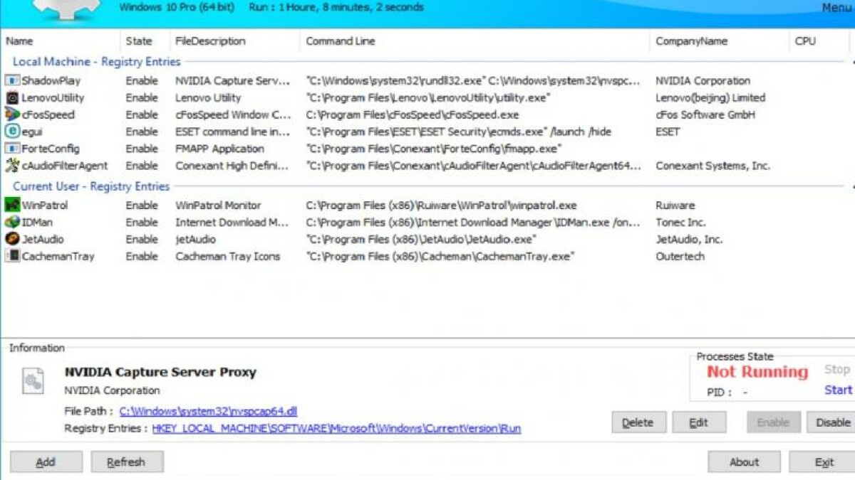 HiBit Startup Manager - Download | NETZWELT