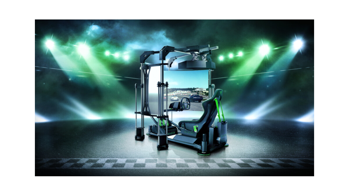 Razer Eracing Simulator: Gaming-Thron für Rennspiel-Profis auf der CES ...
