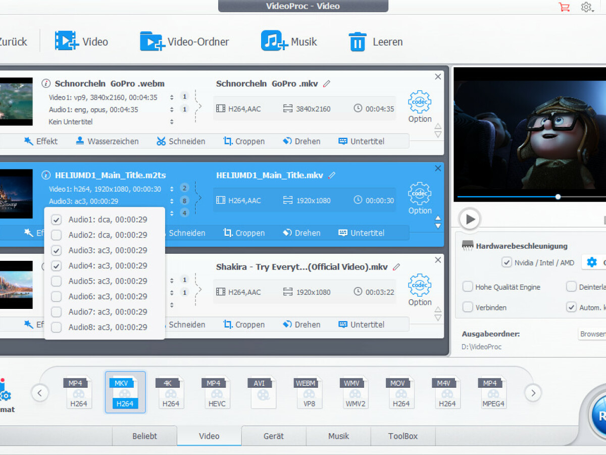 VideoProc Converter - Download | NETZWELT