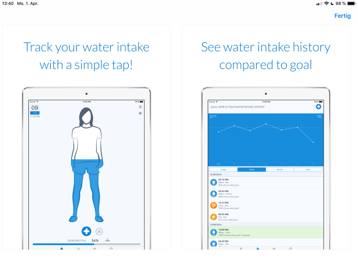 WaterMinder - Download | NETZWELT