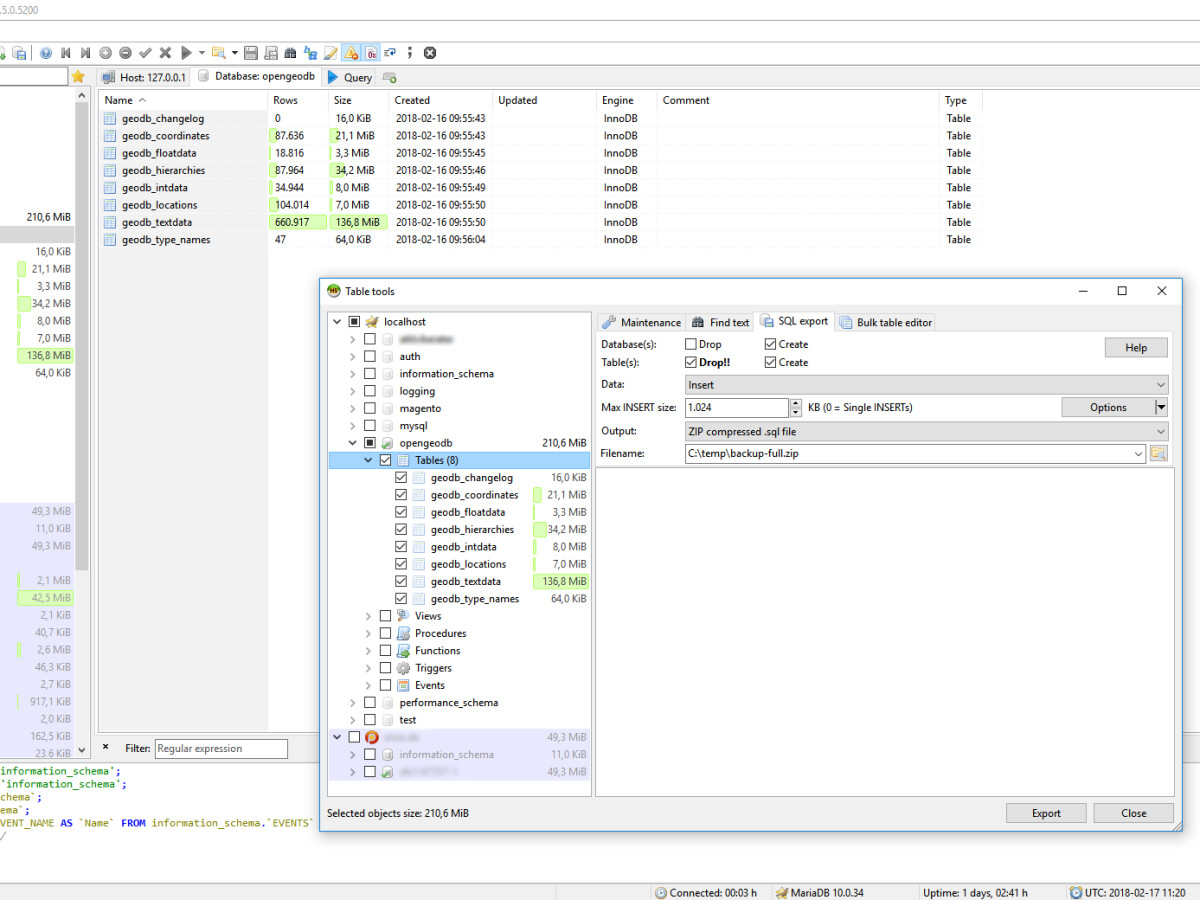 HeidiSQL - Download | NETZWELT