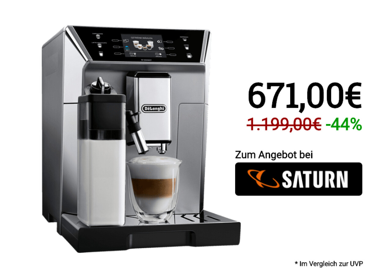 Delonghi Kaffeevollautomat: Mit diesem Trick bekommt ihr richtig Rabatt ...