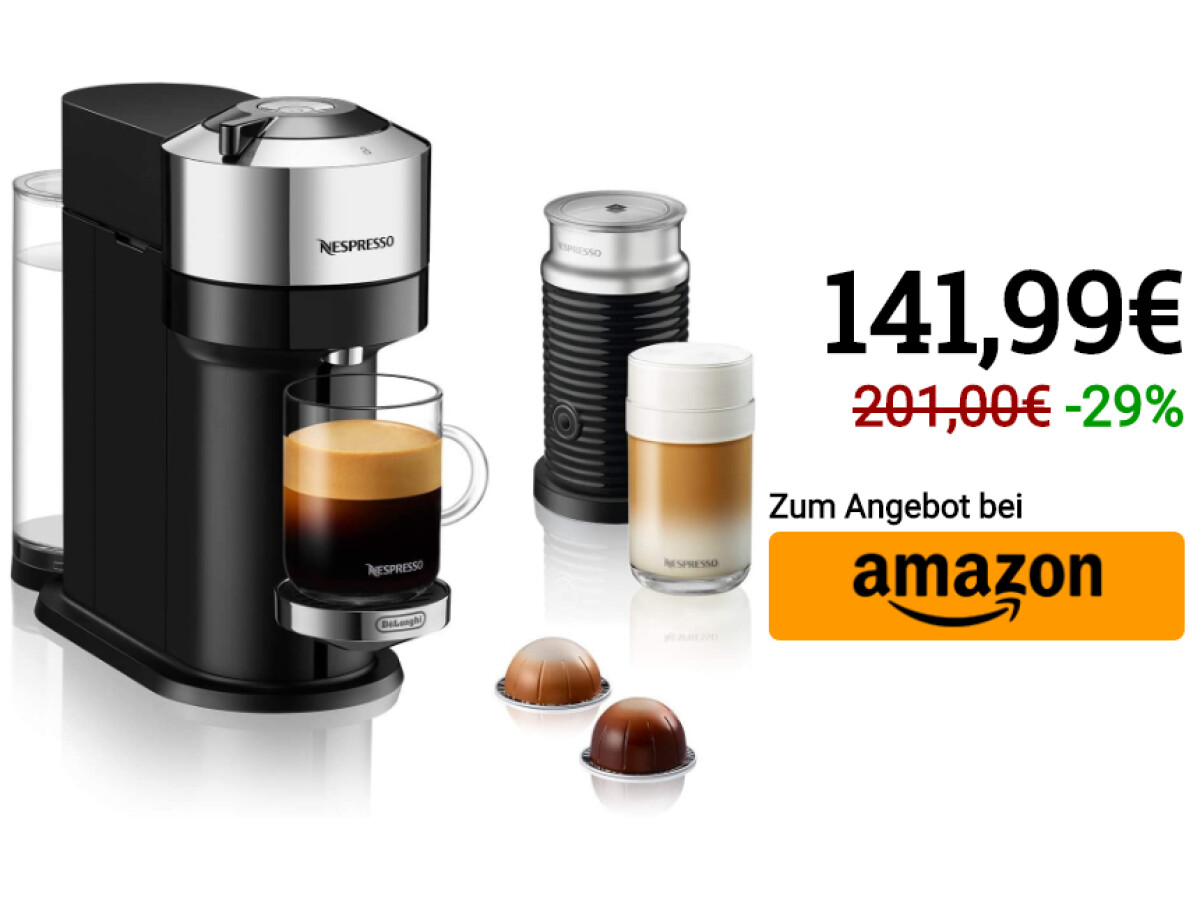 DeLonghi Nespresso Kapselmaschine: Heißer Kaffee, cooler Preis - nur am ...