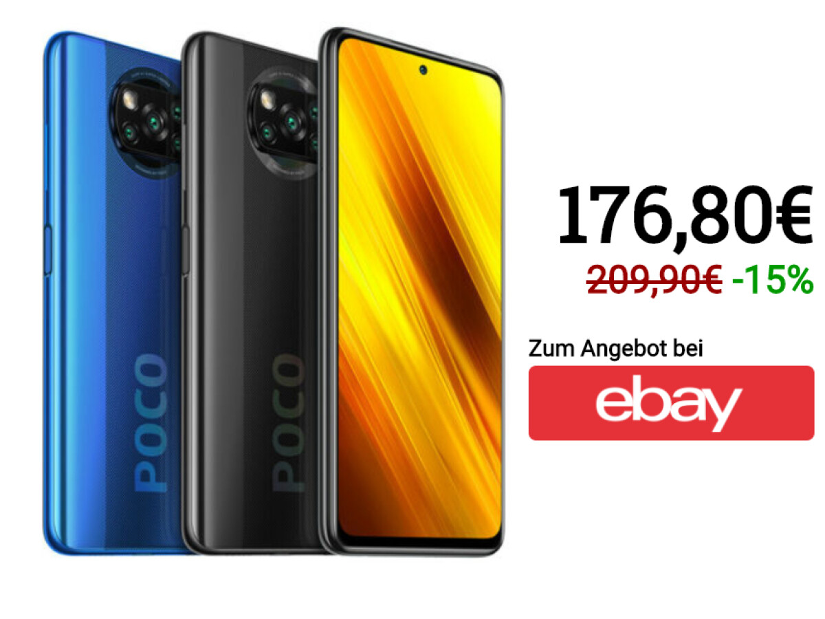Poco X3 NFC: Xiaomi-Handy bei eBay zum Knallerpreis | NETZWELT