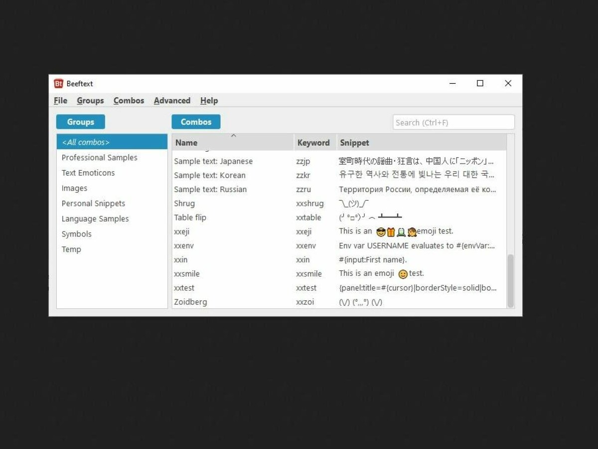 Beeftext - Download | NETZWELT