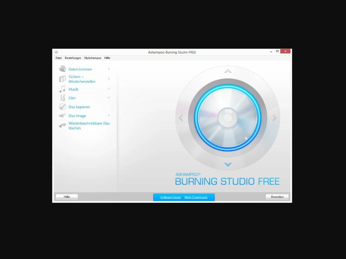 Ashampoo Burning Studio Free - Download | NETZWELT