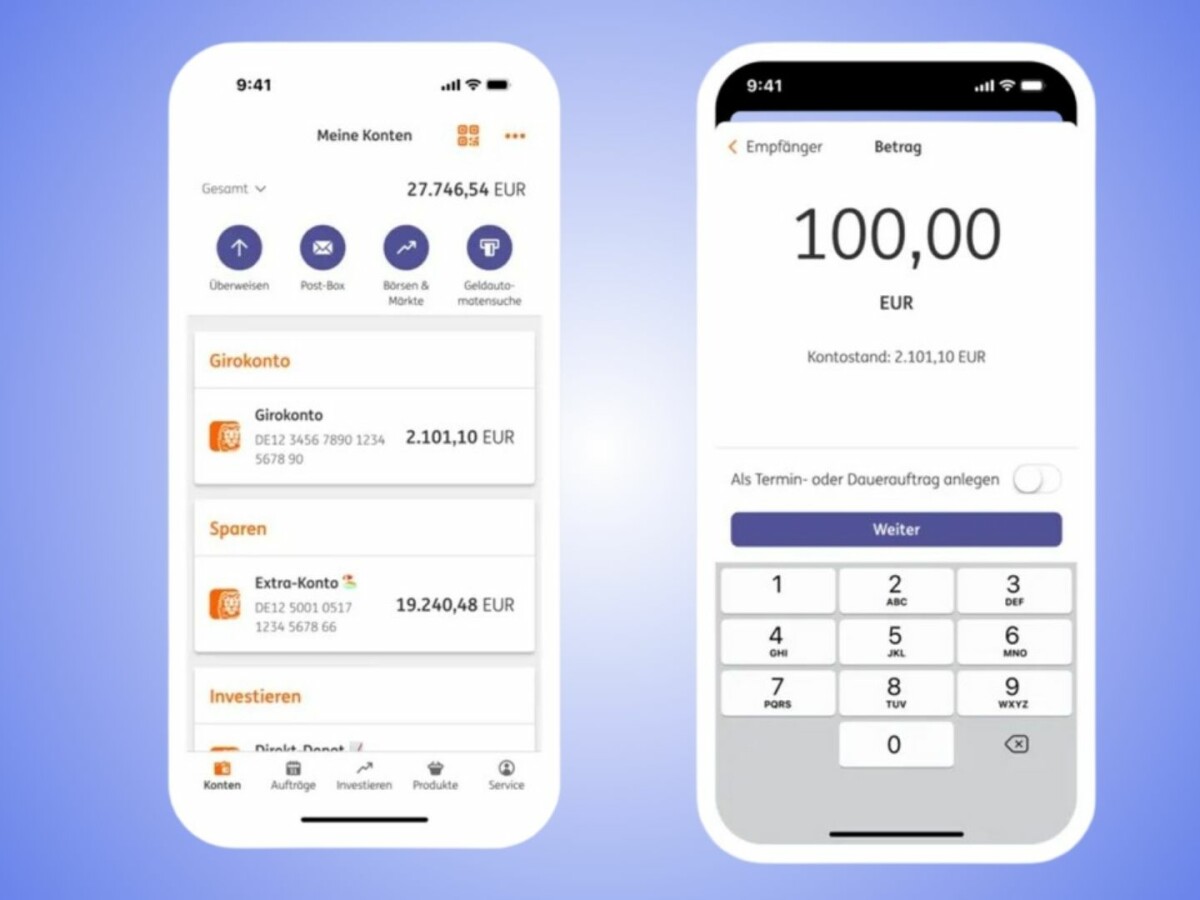 App-Update bei der ING: Dieses Feature war bislang nur über den Browser möglich | NETZWELT