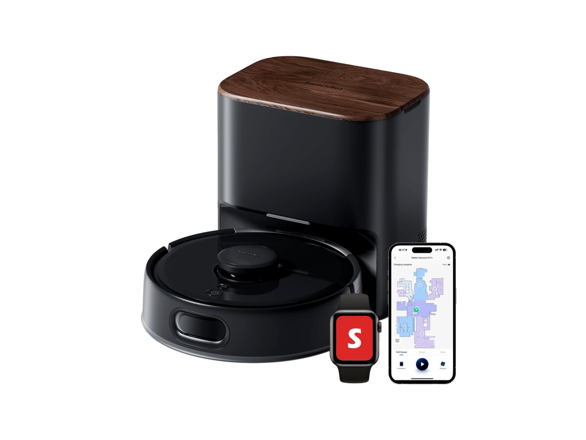 Platzsparender Mini-Saugroboter für Wohnungen und enge Räume: SwitchBot ...