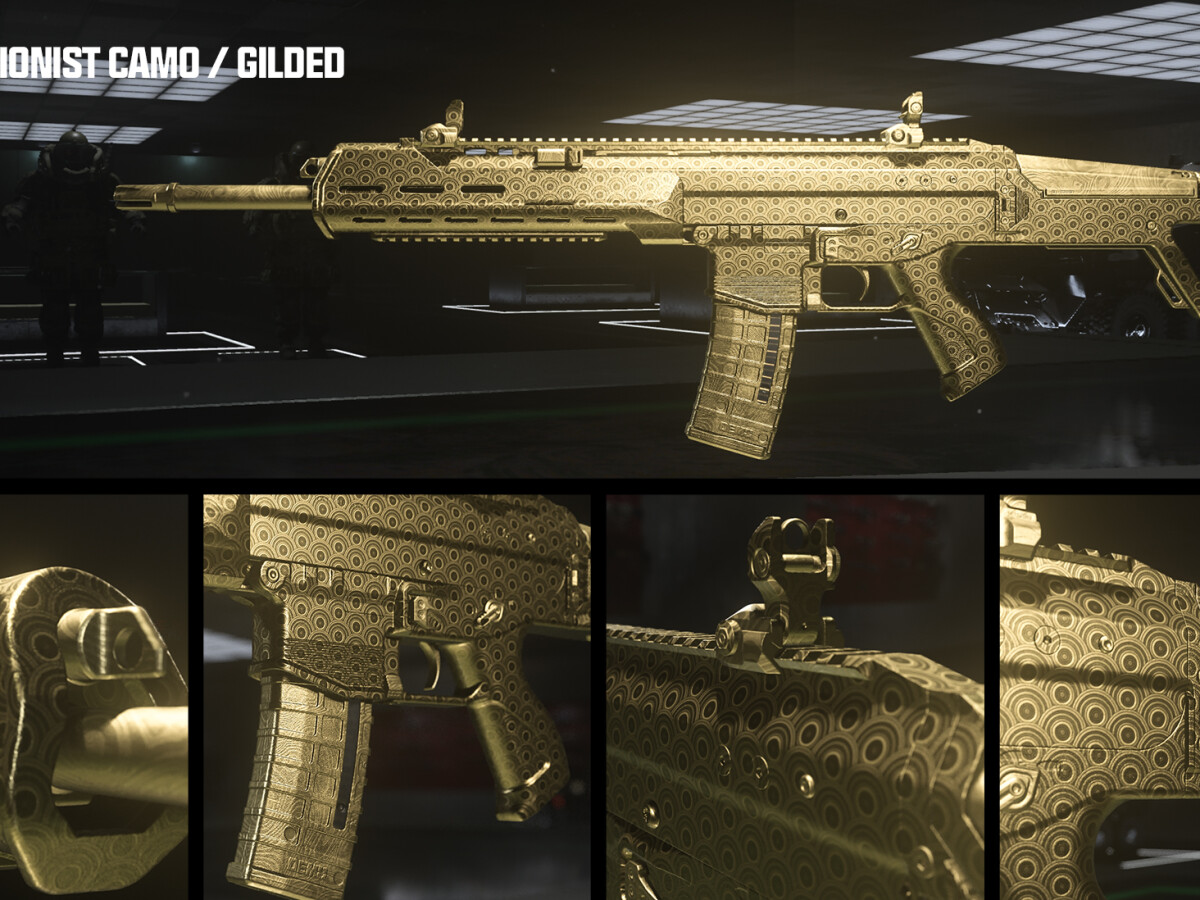 Call Of Duty: Ghost Waffen Und-tarnungen Modern Warfare 2: Gold Camos
