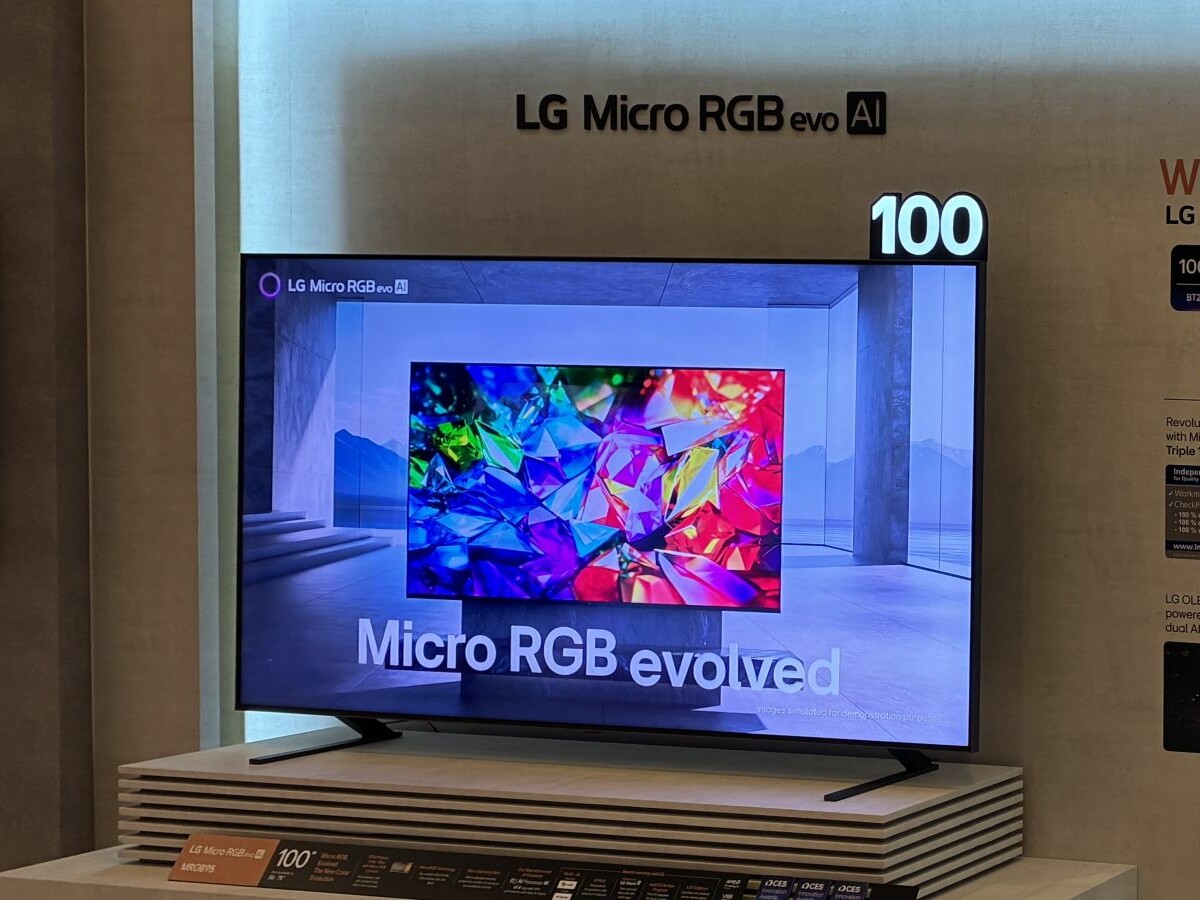 Neuer LG MRGB96: Der Micro-RGB-Fernseher verspricht beste Bildqualität ...