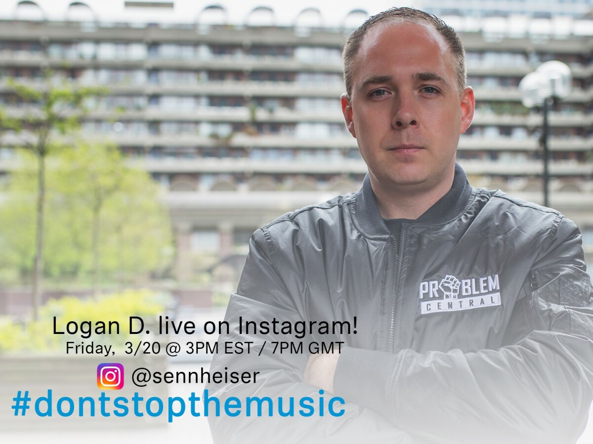 Logan D im Live-Stream: Sennheiser lädt zur Konzertreihe # ...
