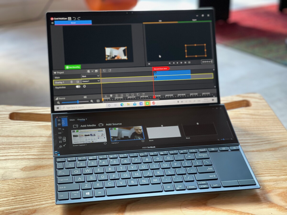 Asus ZenBook Duo 14 UX482 im Test: Zwei Bildschirme in einem Laptop ...