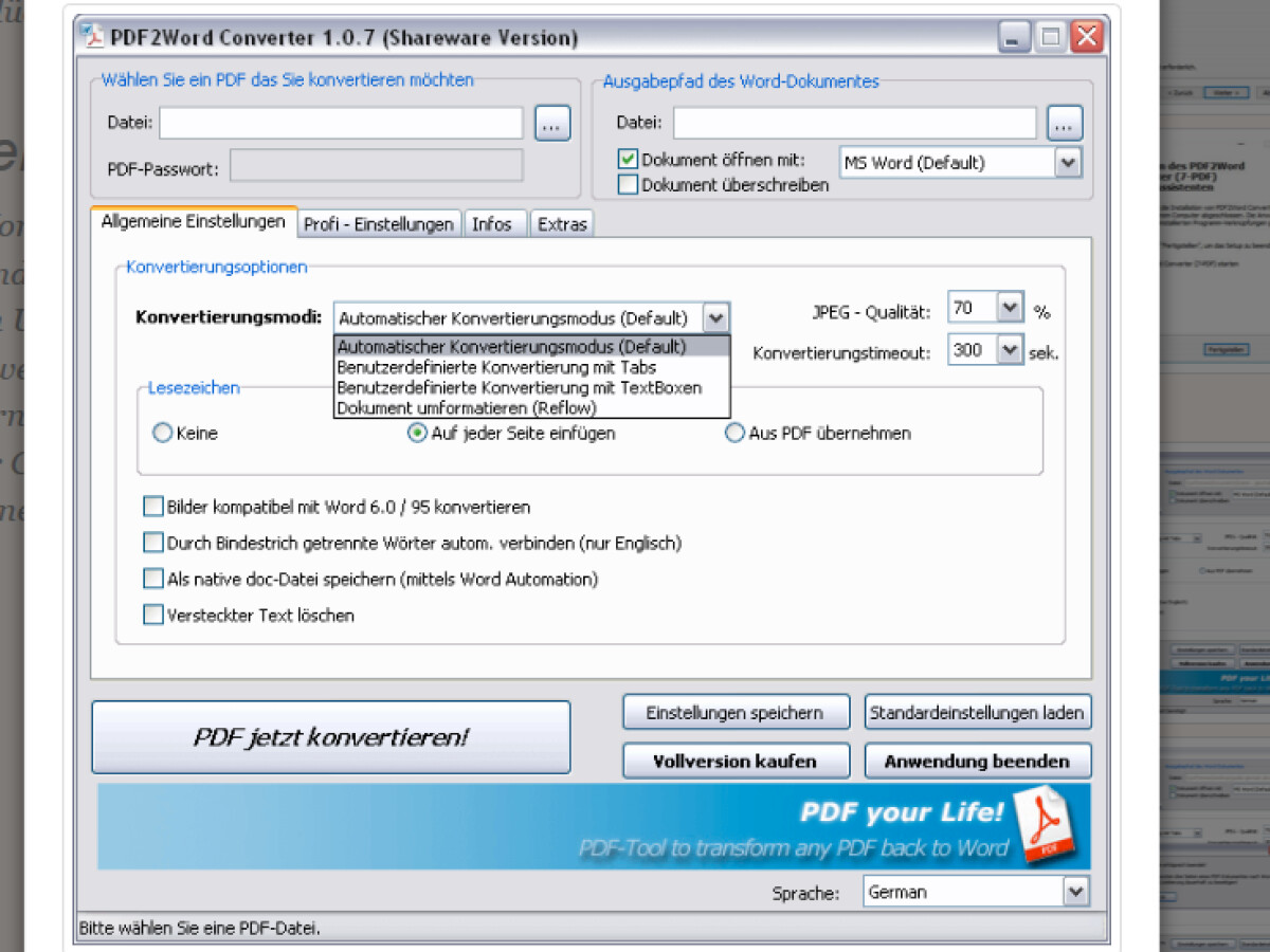 7-PDF to Word - Download | NETZWELT