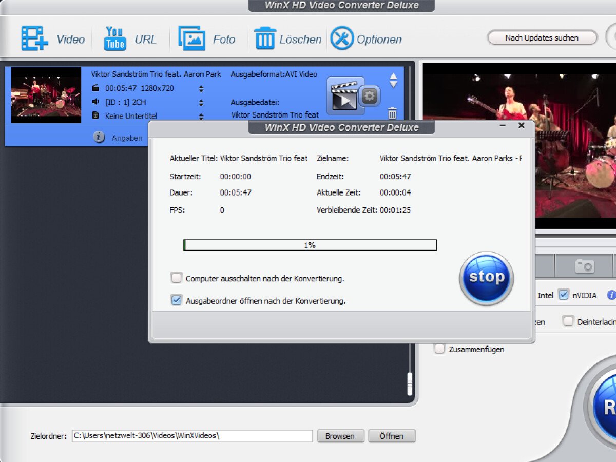 WinX HD Video Converter Deluxe - Download | NETZWELT