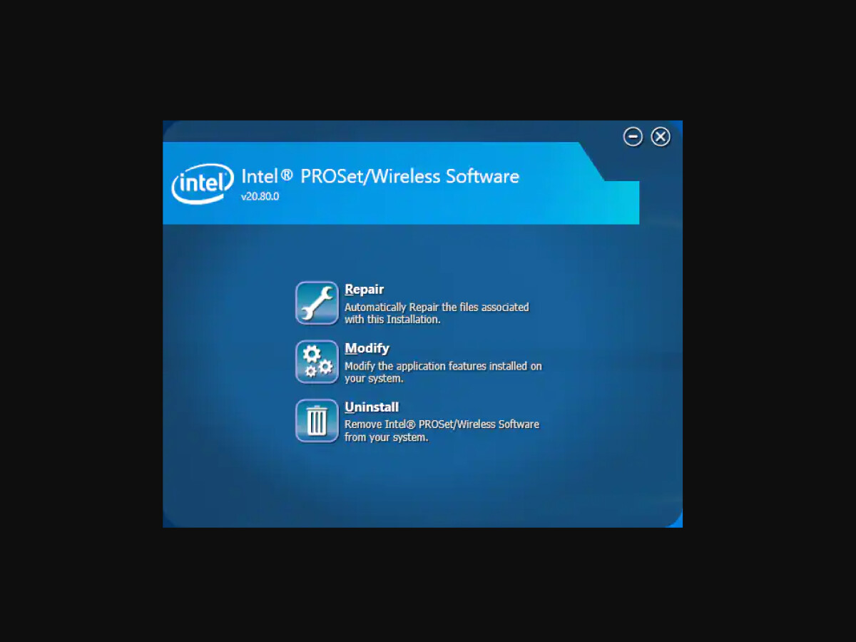 Intel PROSet/Wireless - Download | NETZWELT