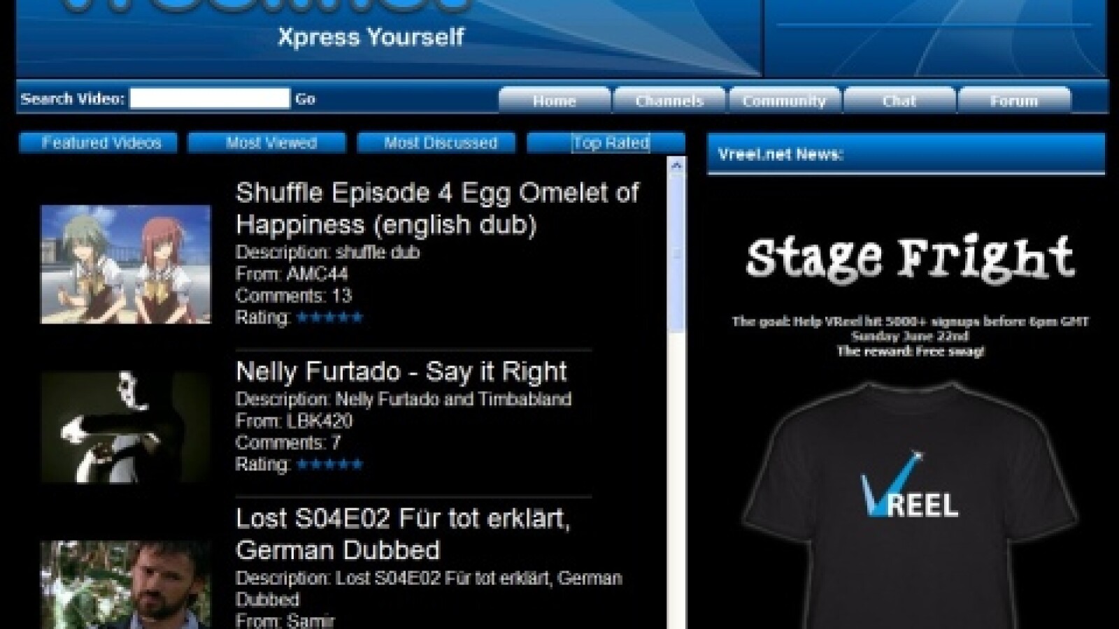 Vreel: Stage6-Alternative im Vorabtest | NETZWELT