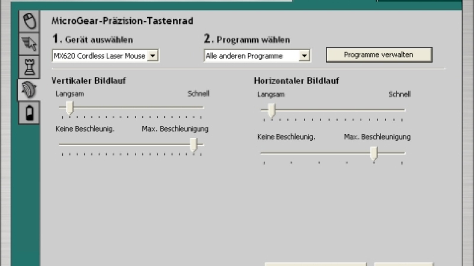 Logitech MX 620 Cordless Laser Mouse im Test | NETZWELT