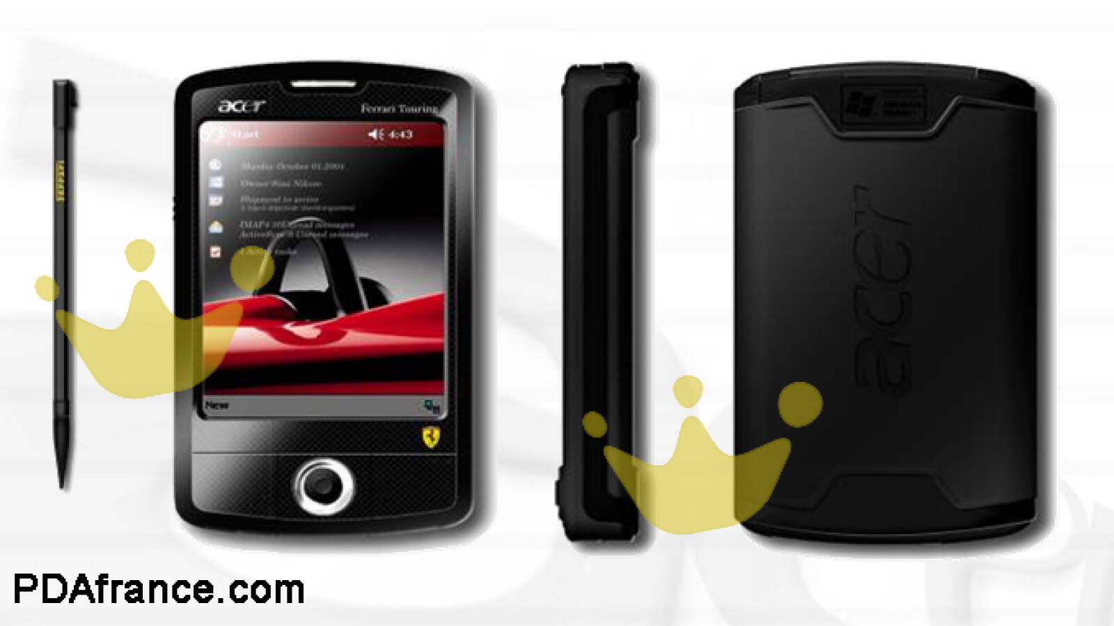 Acer Ferrari PDA | NETZWELT