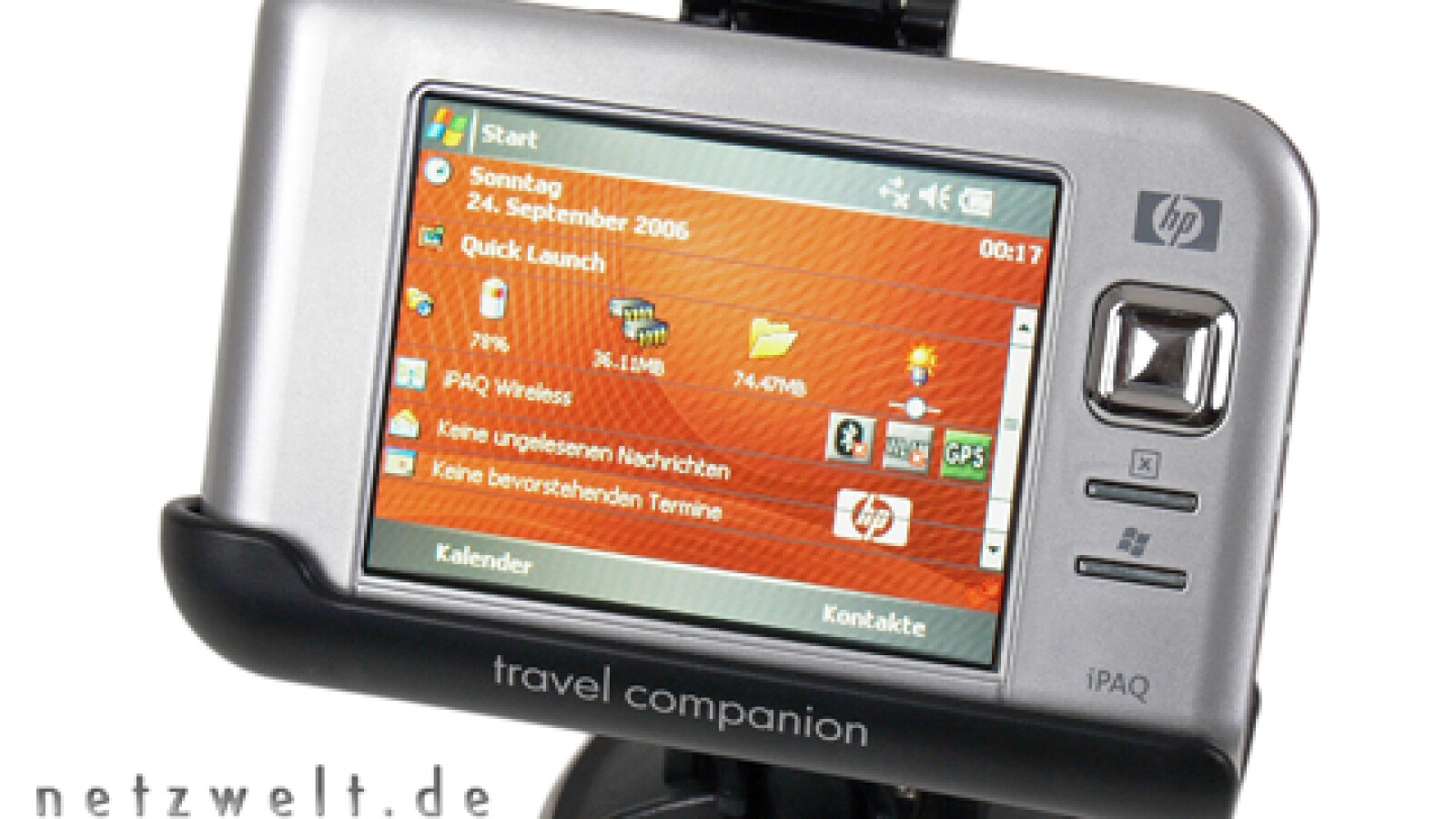 HP iPAQ rx5900 Travel Companion | NETZWELT