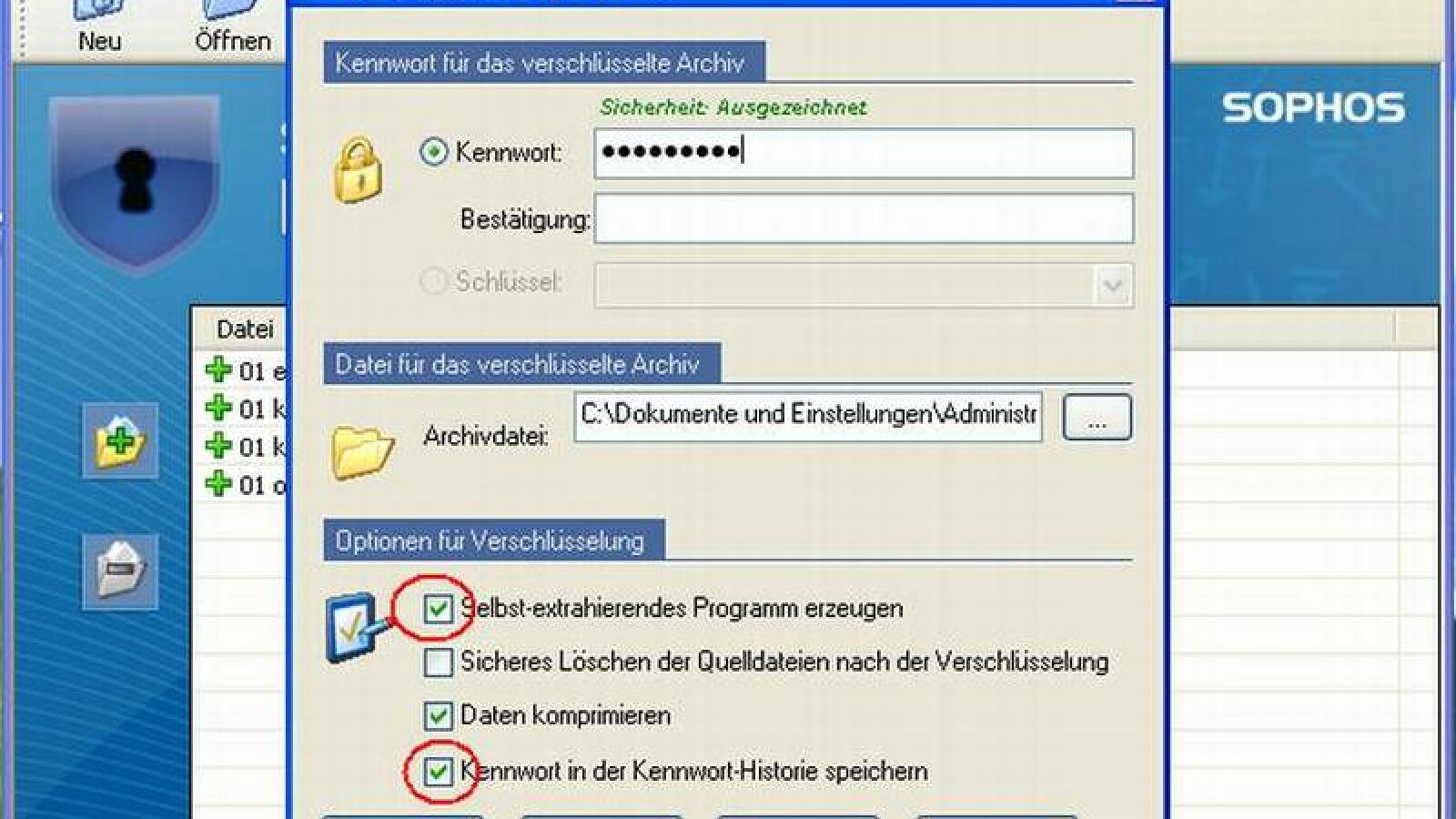Anleitung: Dateien verschlüsseln mit Sophos Free Encryption (Teil 1 ...