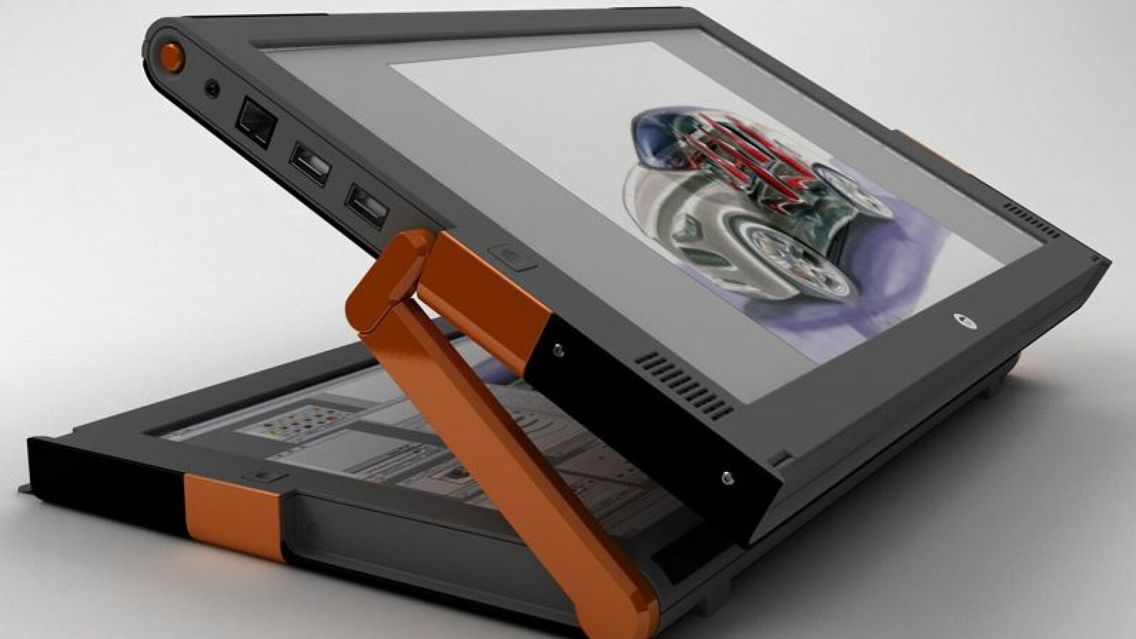 Canova - Designer-Laptop mit zwei Touchscreens von V12 | NETZWELT