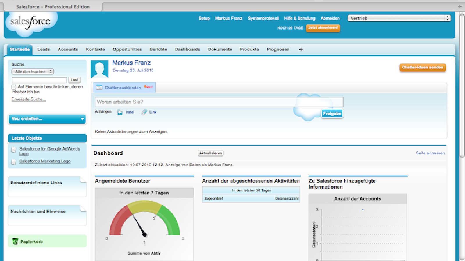 Salesforce: CRM als Cloud-Webdienst | NETZWELT