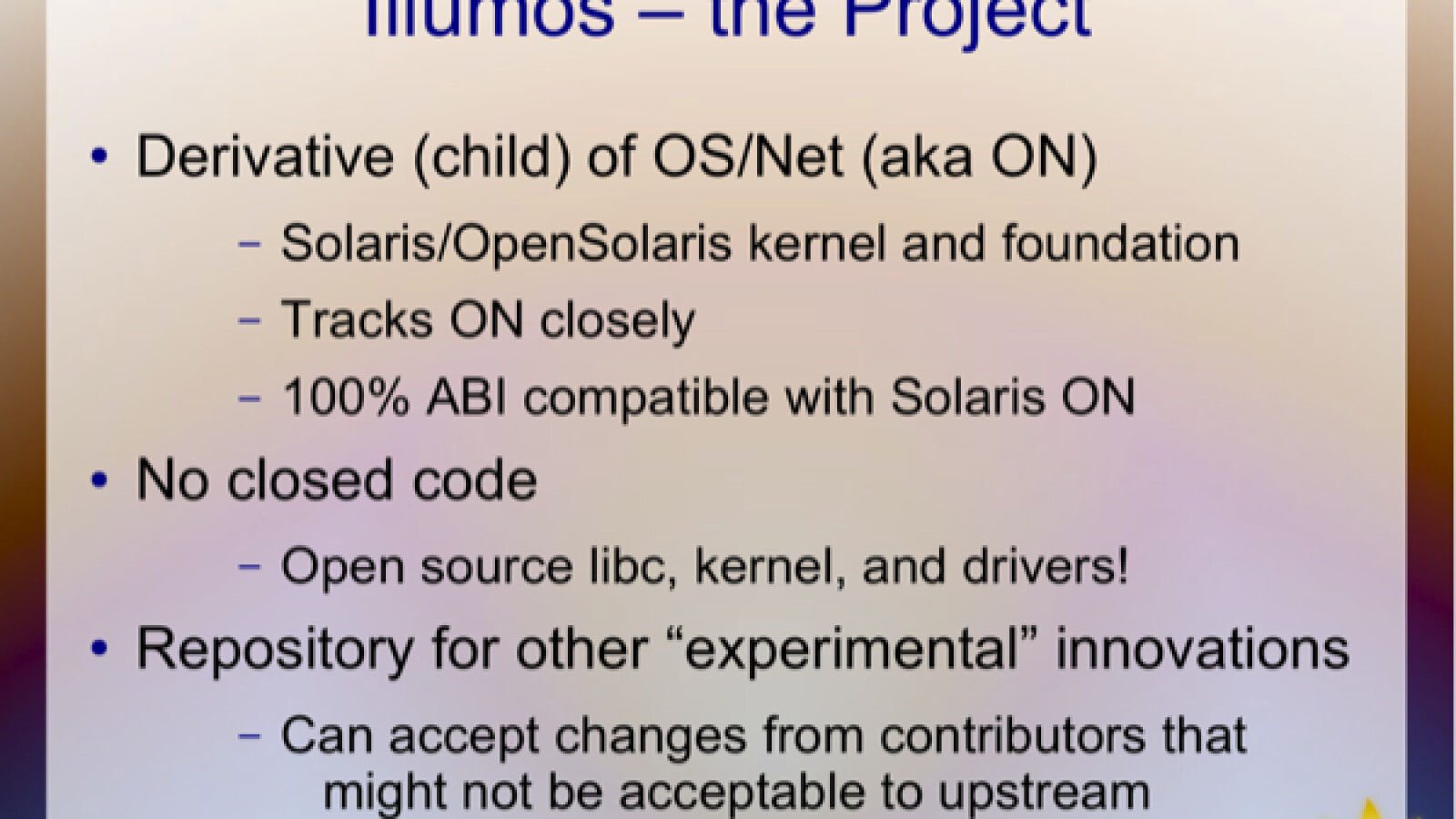 Präsentation - Illumos OS | NETZWELT