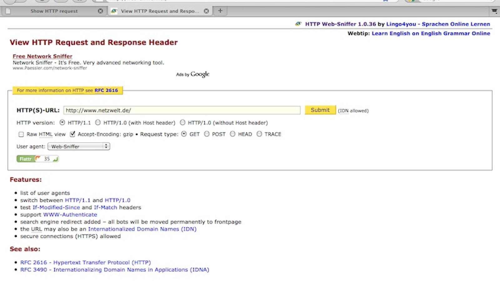 Übersicht: HTTP-Protokoll | NETZWELT