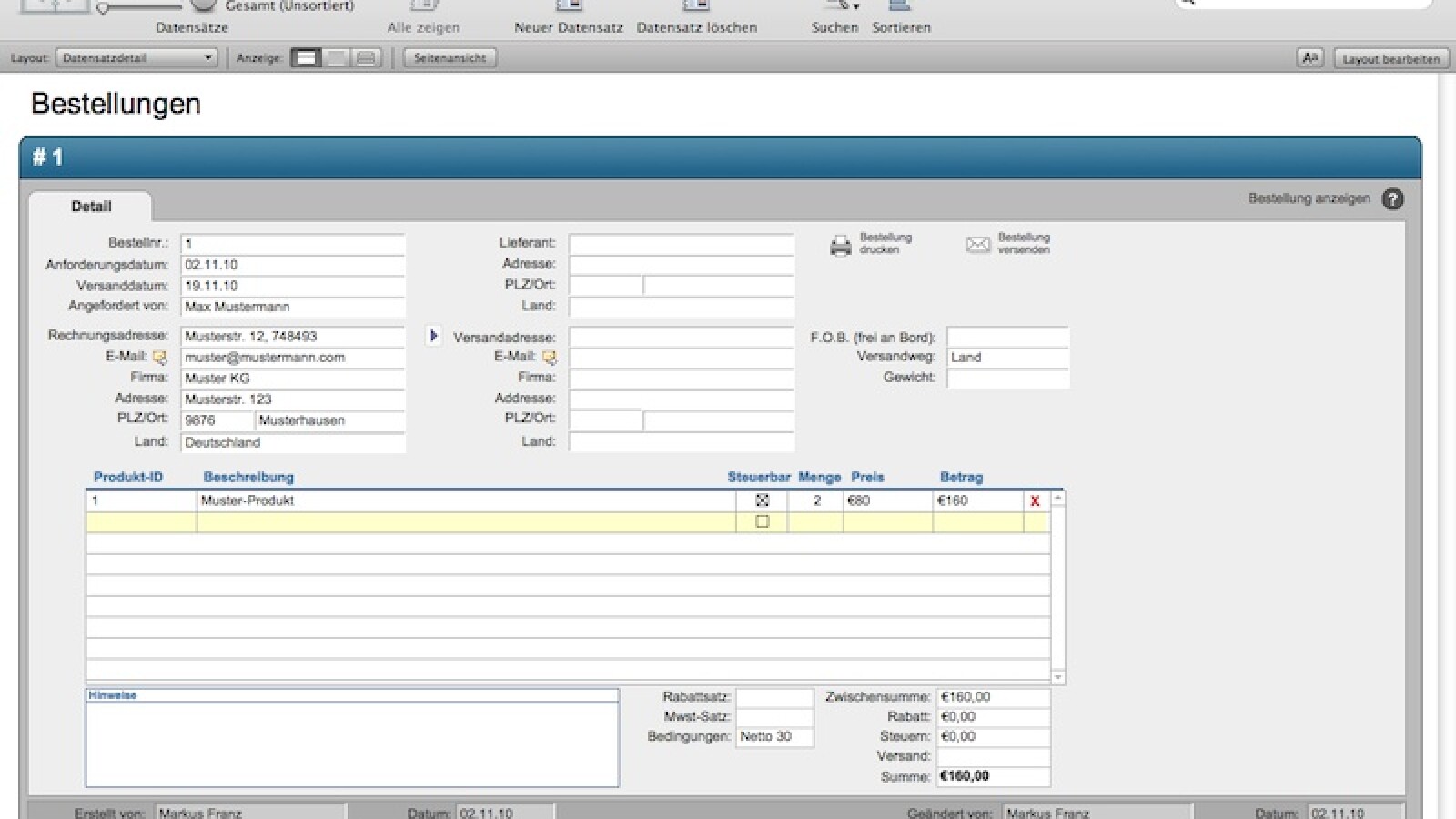 Galerie: FileMaker Pro 11 | NETZWELT