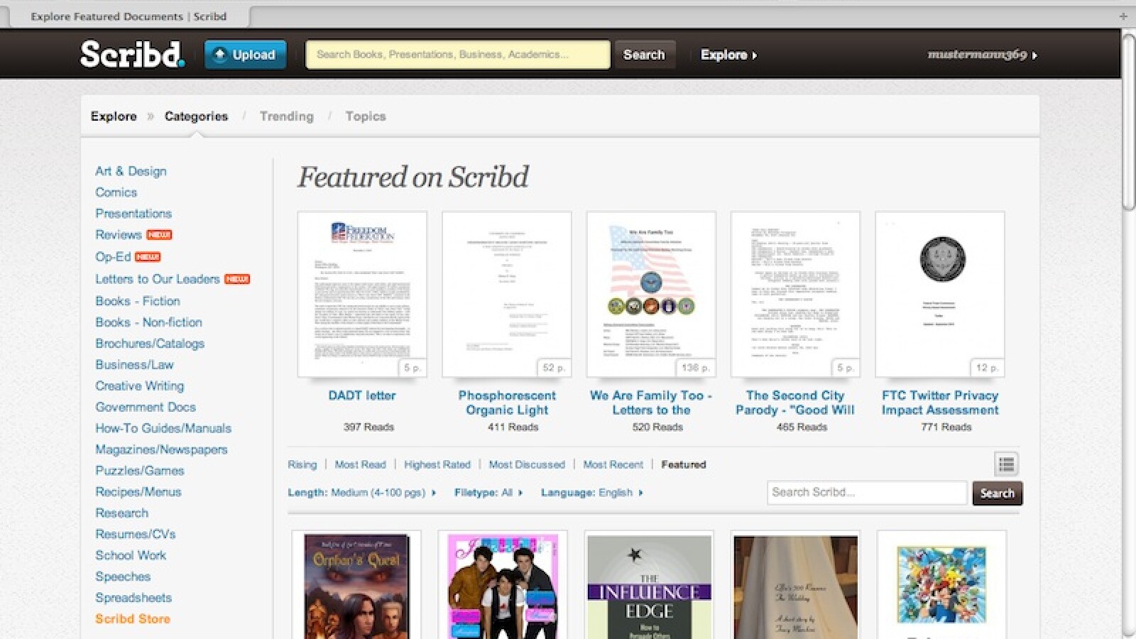 Scribd und seine Bücher | NETZWELT