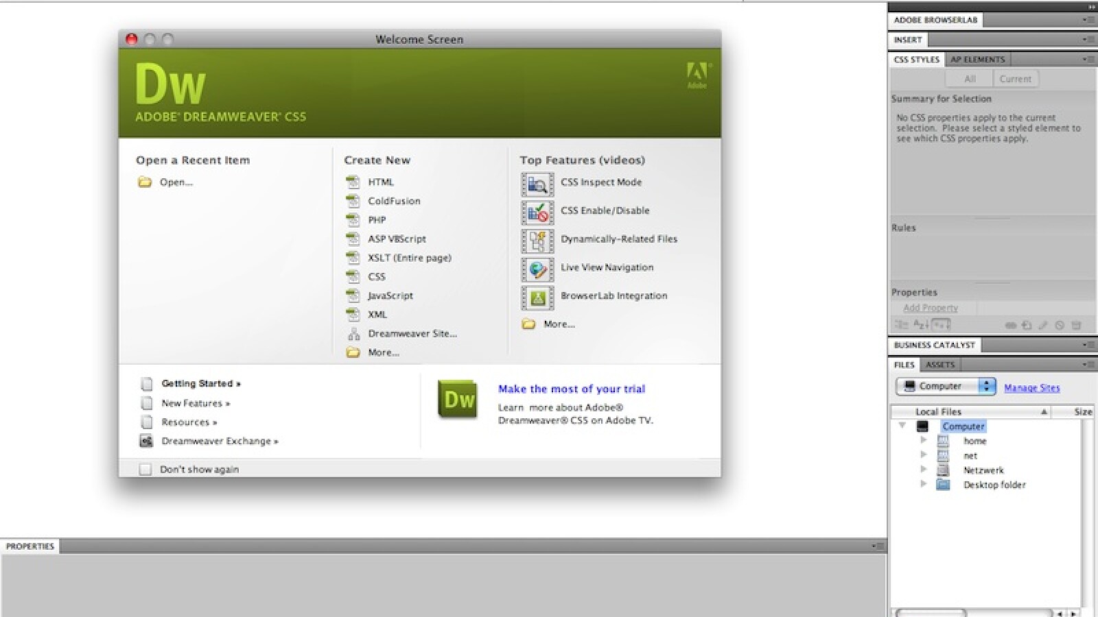 Galerie: Dreamweaver CS5 | NETZWELT